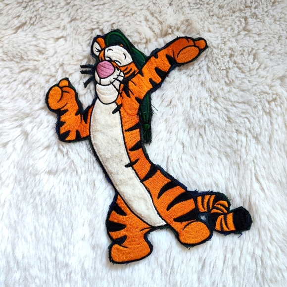 Disney | Accessories | Disneyland Tigger Patch Sew On Extra Large Size ...